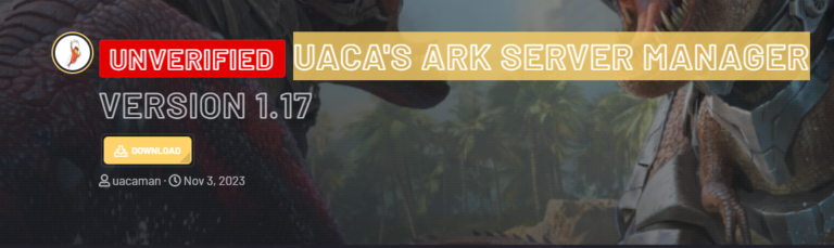 UACA’S ASMを使って楽々！ARK(ASA)非公式の自鯖構築(完全無料+日本語対応!!)設定や自動バックアップ、スケジュール機能有 | ARK310